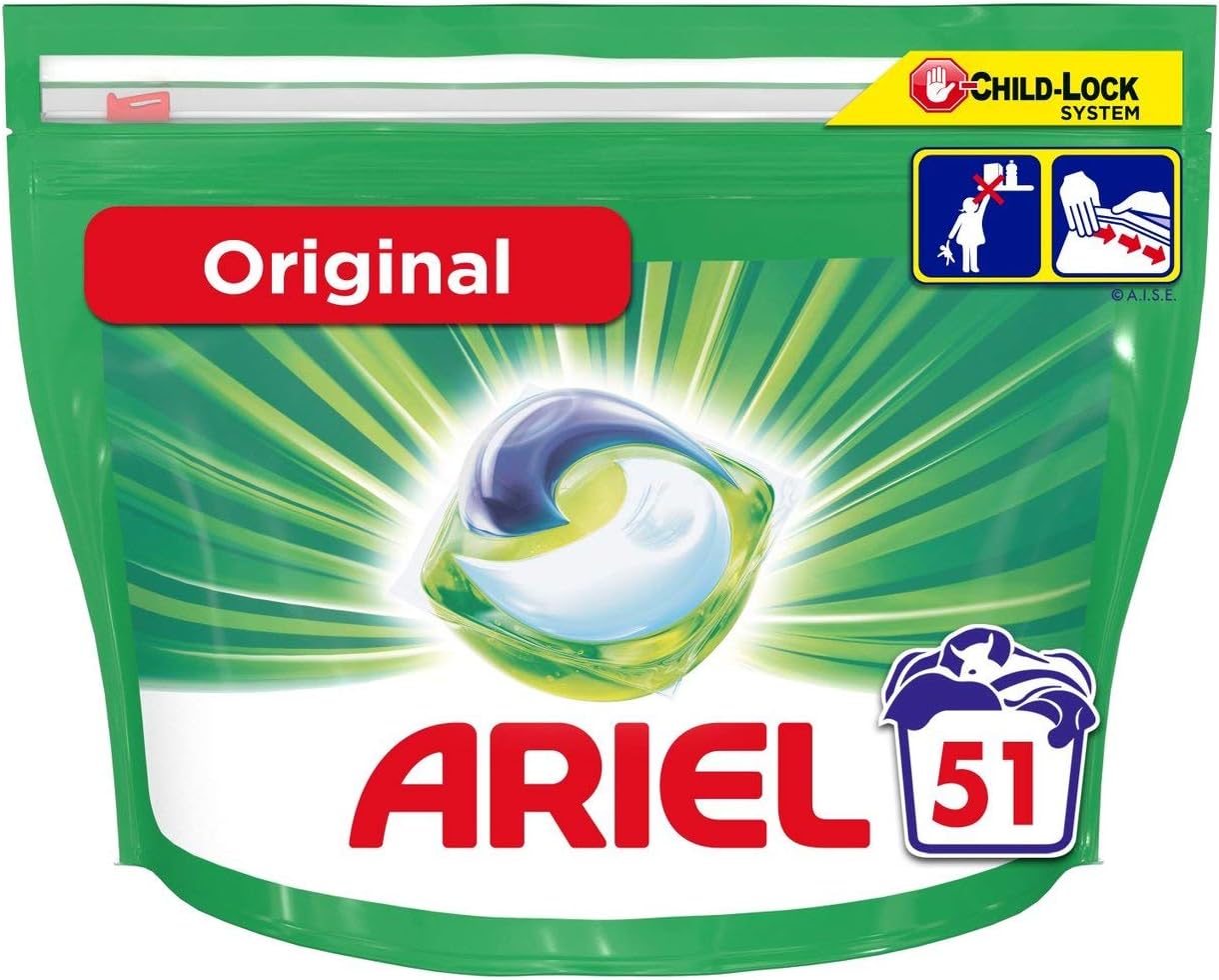 Ariel All-in-1 Pods Washing Liquid Laundry Detergent Tablets/Capsules ...