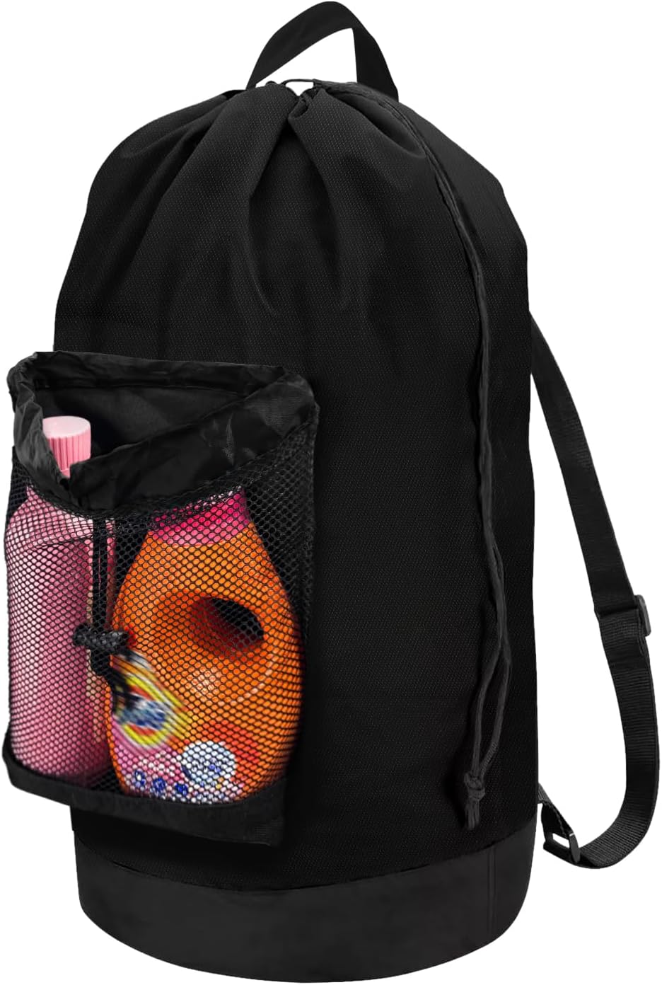 Amazon.com: Large Washable Laundry Bag Backpack for College, Heavy Duty ...