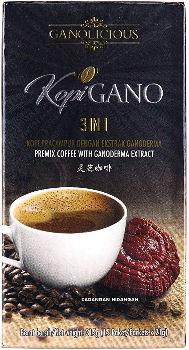Amazon.com : Gano Excel Cafe 3in1 Coffee Ganoderma 10 Box : Grocery ...