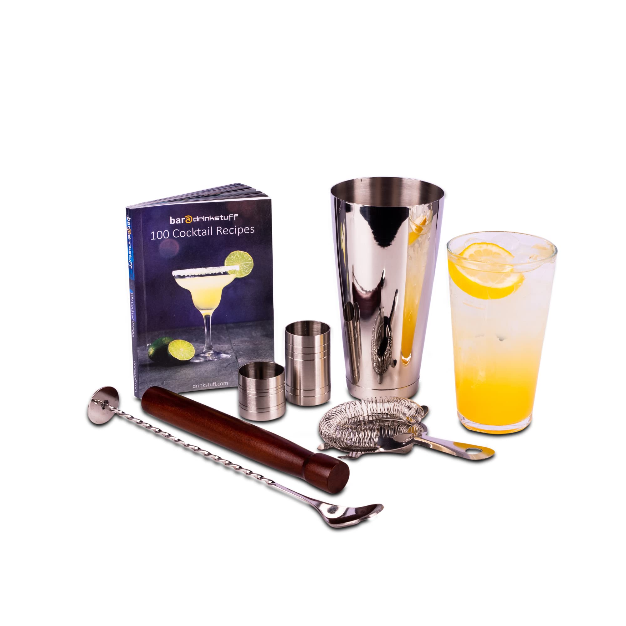 Home Cocktail Set with Cocktail Book by bar@drinkstuff | Cocktail ...
