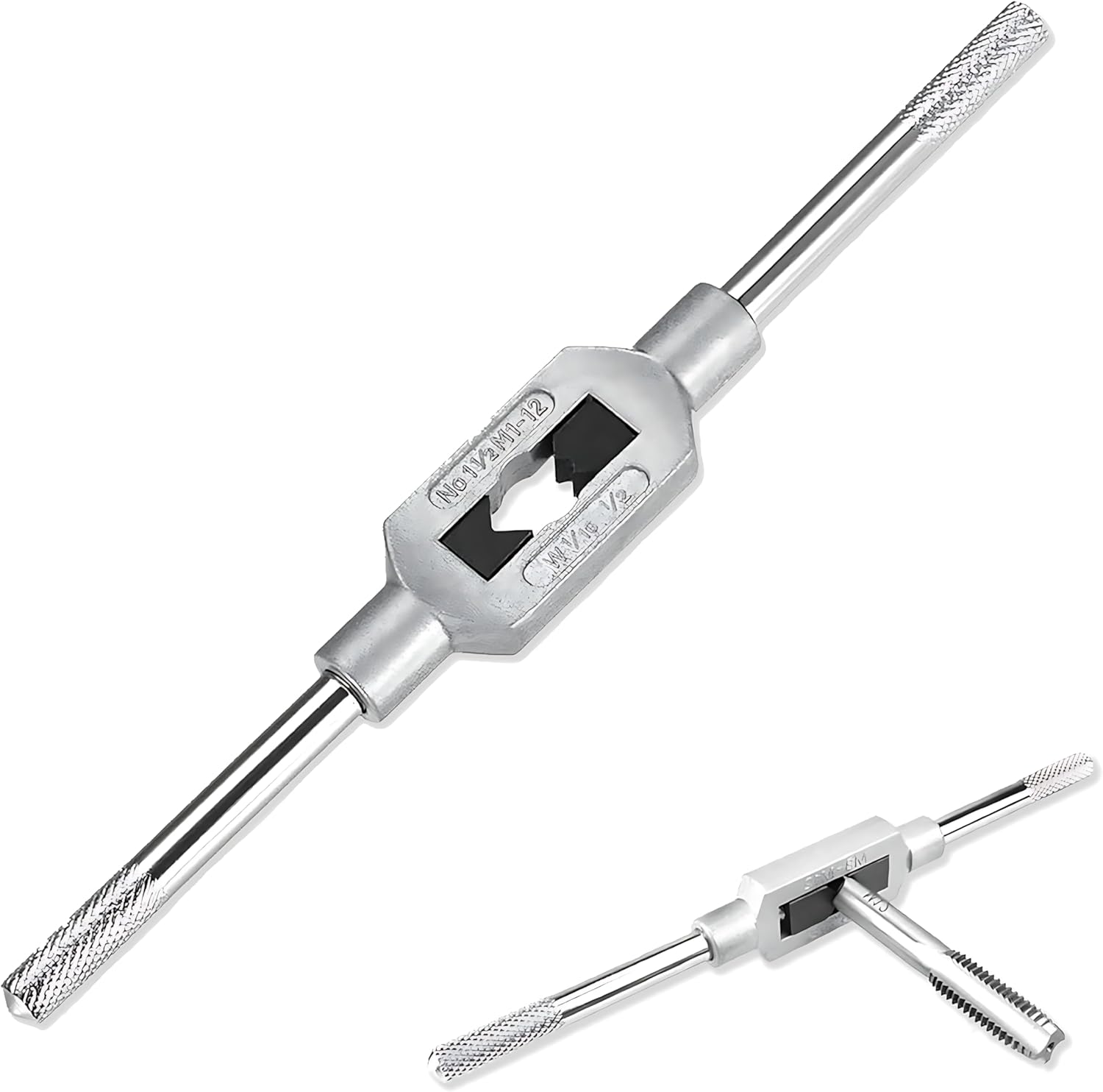 Artomnivera Adjustable Tap Wrench Handle for Metric M1-M12 & W1/16-1/2 ...
