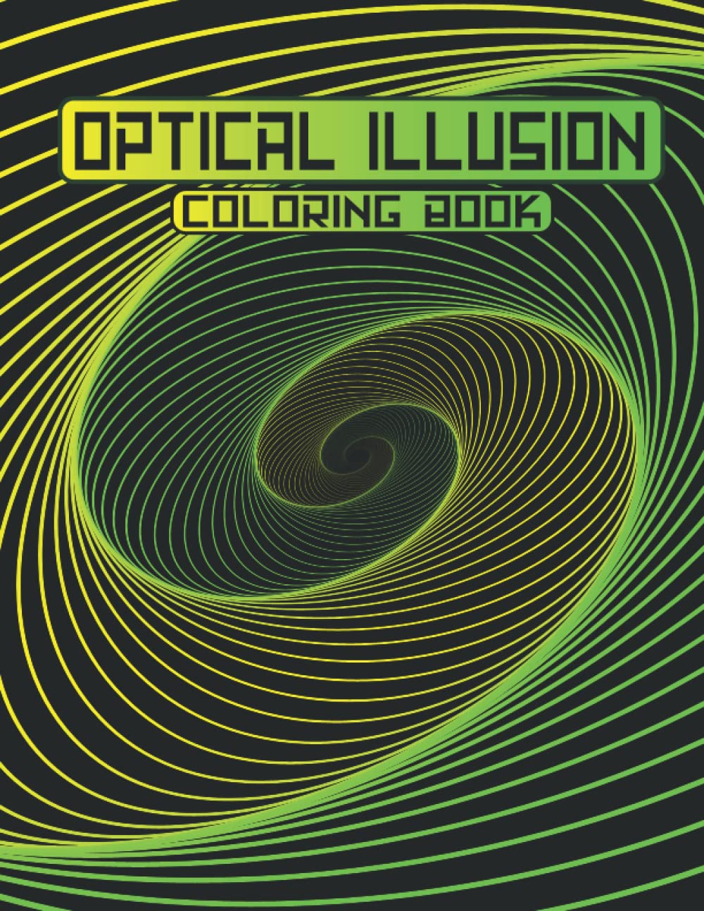 Amazon.com: Optical illusion Coloring Book: trippy coloring pages for ...