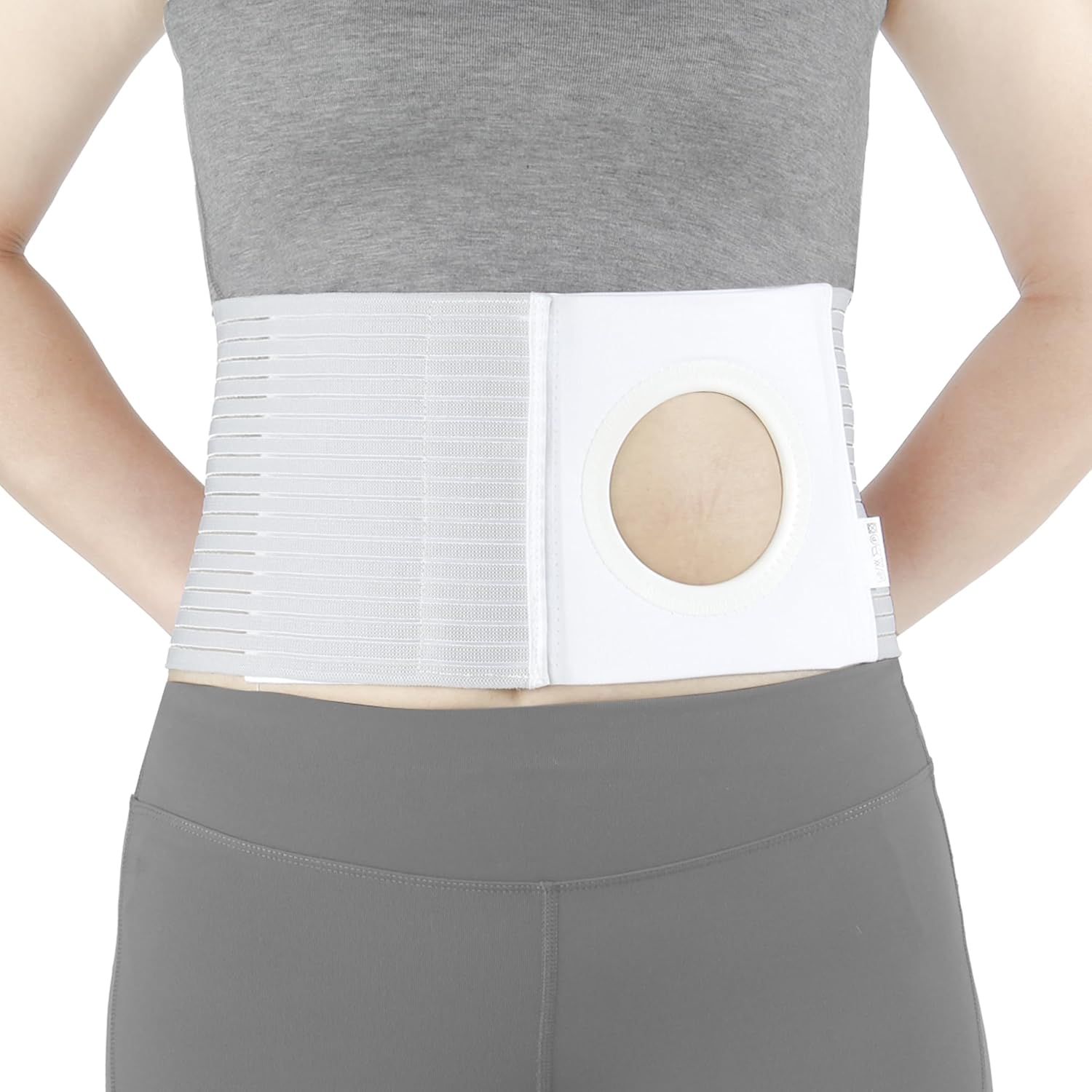Amazon.com: NIdreamCE Adjustable Ostomy Hernia Belt - Breathable Stoma ...