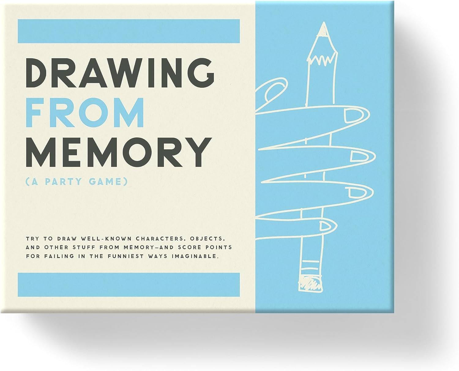 Amazon.com: Brass Monkey Drawing from Memory - Social Party Game with ...