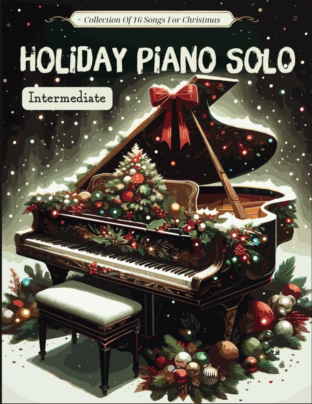 Snapklik.com : Holiday Piano Solo Intermediate: