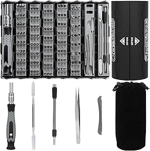 Amazon.com: Screwdriver Set, Mini Magnetic Screwdriver Set,126 in 1 ...