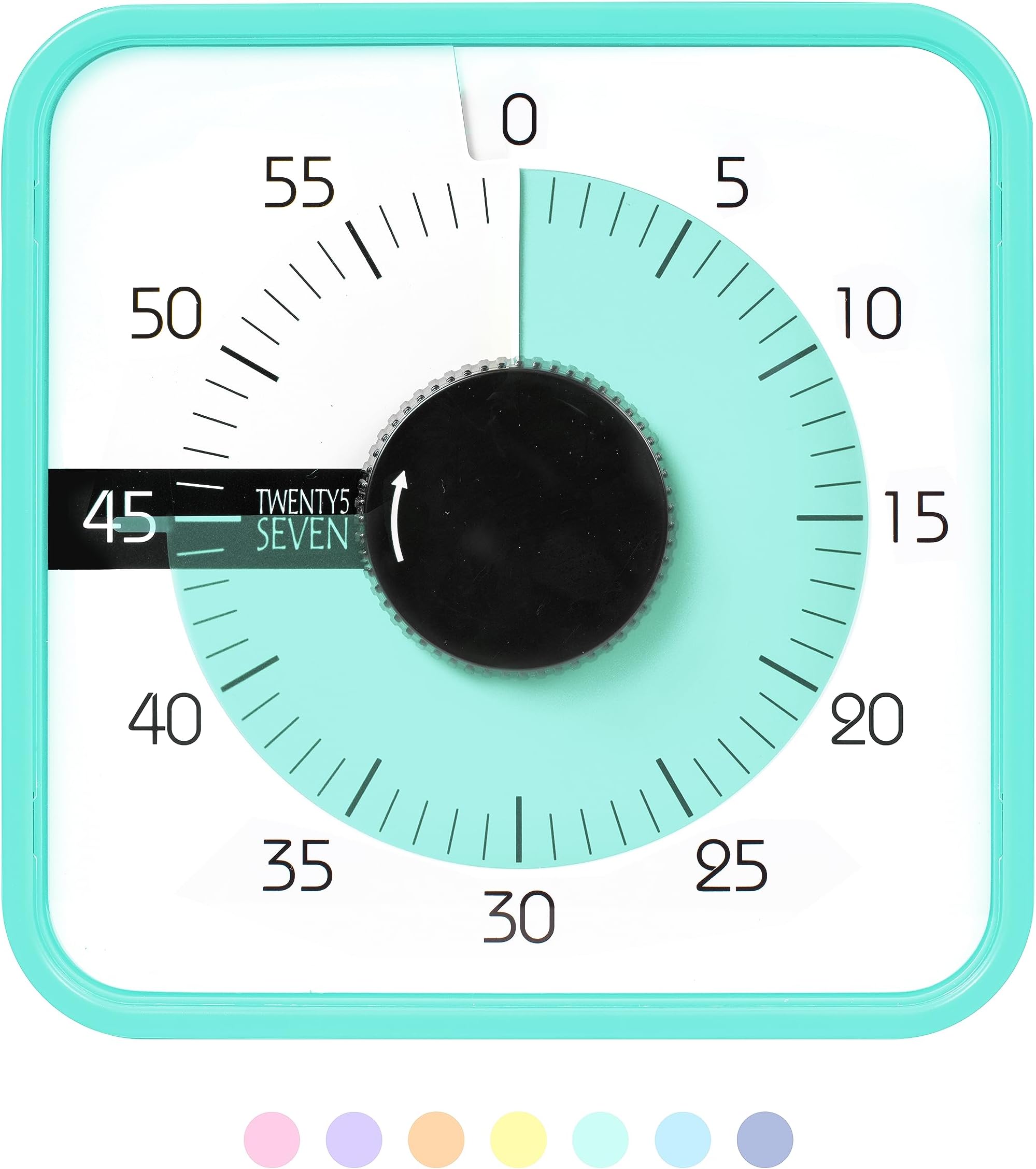 Amazon.com: TWENTY5 SEVEN Countdown Timer 3 inch; 60 Minute 1 Hour ...