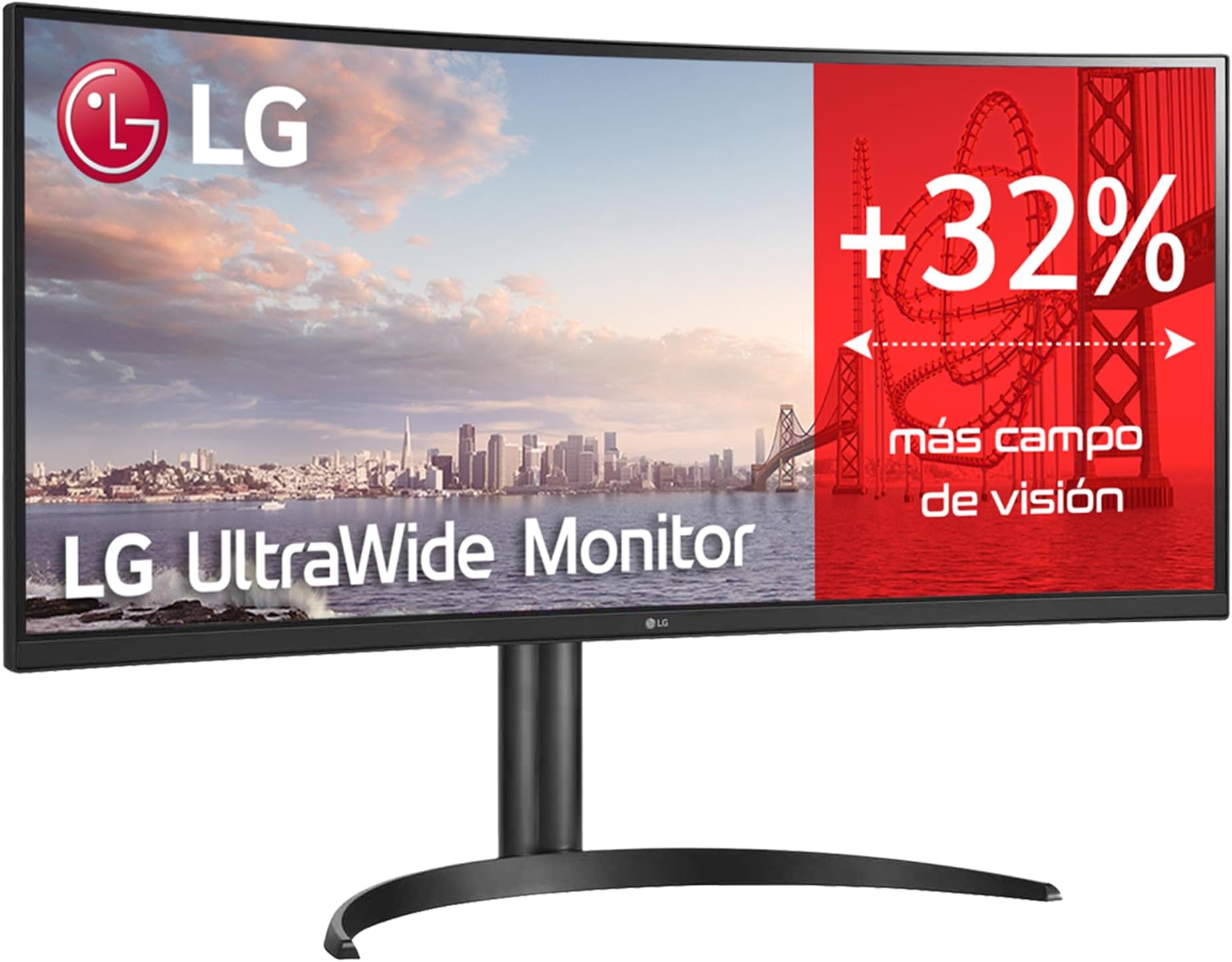 LG 34WQ75C-B - Monitor UltraWide Ultrapanorámico 34 pulgadas, 21:9 ...