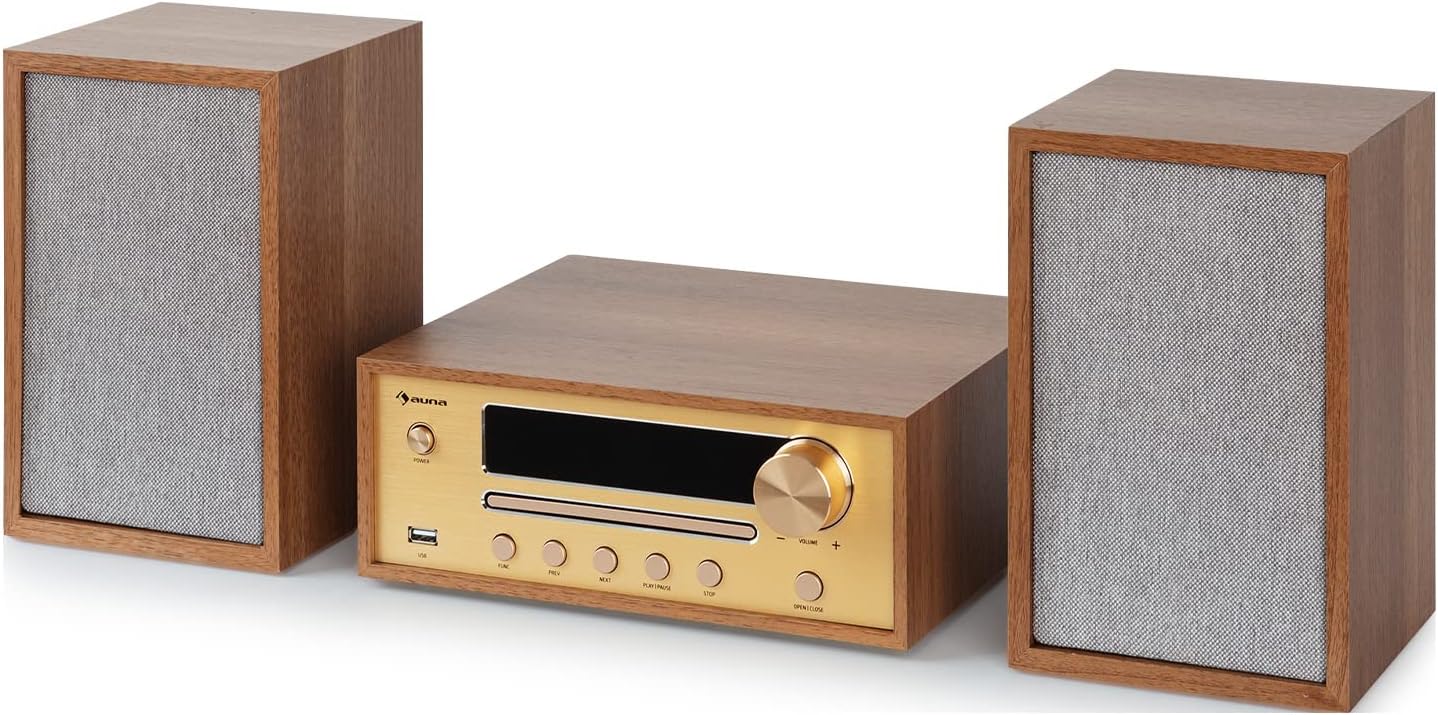 Auna Stereoanlage Kompaktanlage Mit Cd-Player Und Dab Radio at Bryan ...