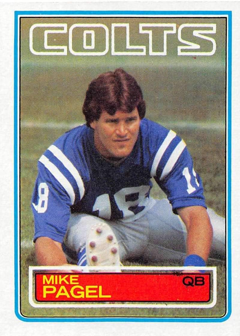 Amazon.com: Football NFL 1983 Topps #215 Mike Pagel #215 EX RC Rookie ...