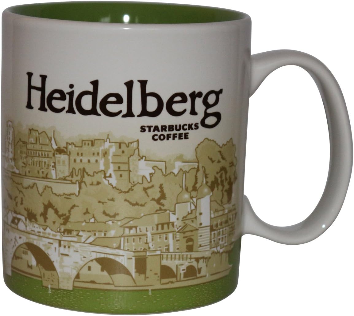 STARBUCKS City Mug Heidelberg Germany Icon Serie Coffee Cup Tasse ...