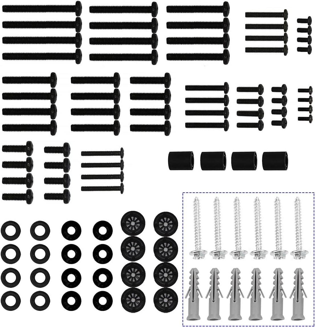Amazon.com: Suptek Universal TV Mounting Hardware Kit Set Includes TV ...