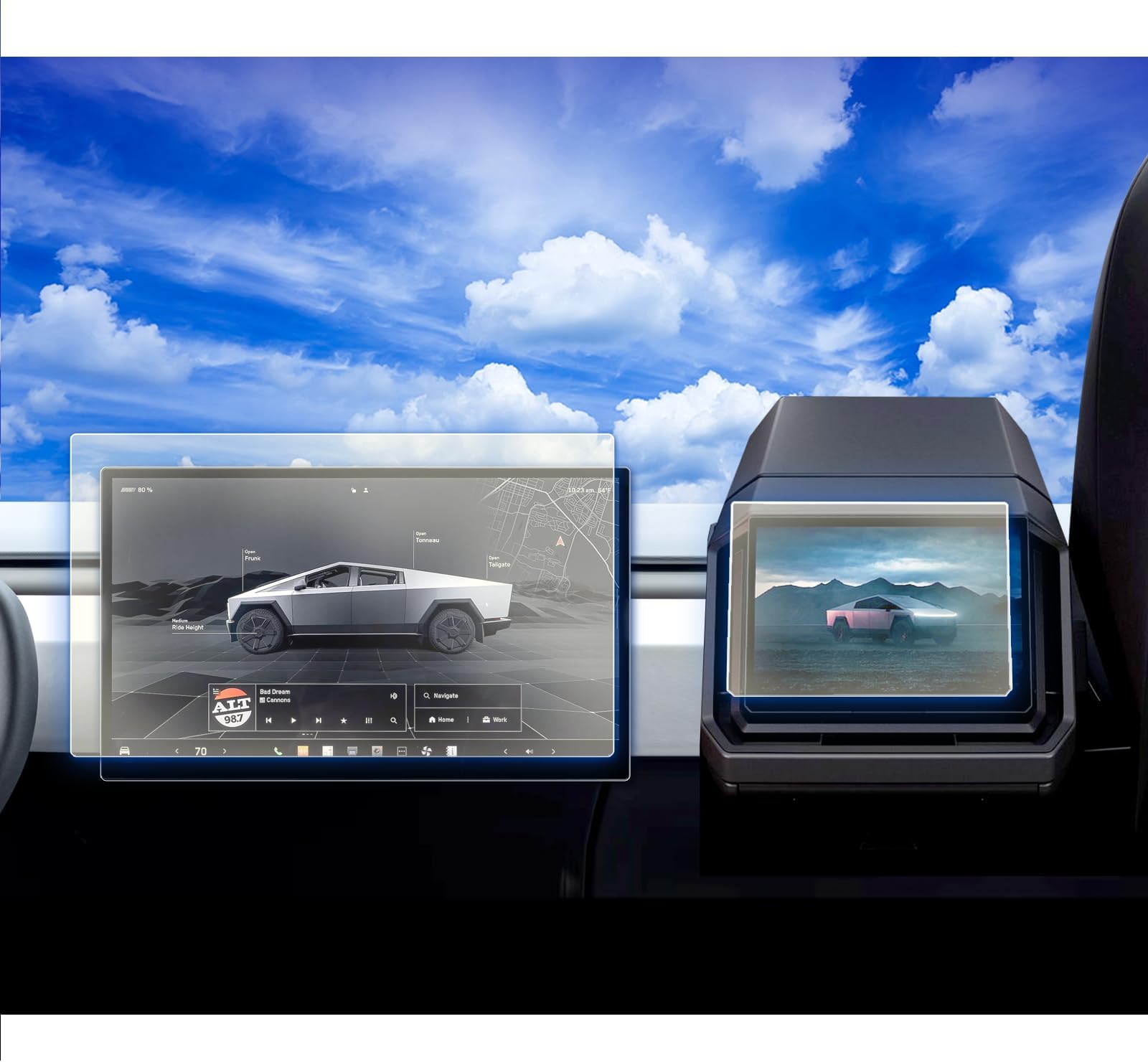 Amazon.com: XXCIWP 2Pack 2024 Cybertruck Screen Protector Matte for ...