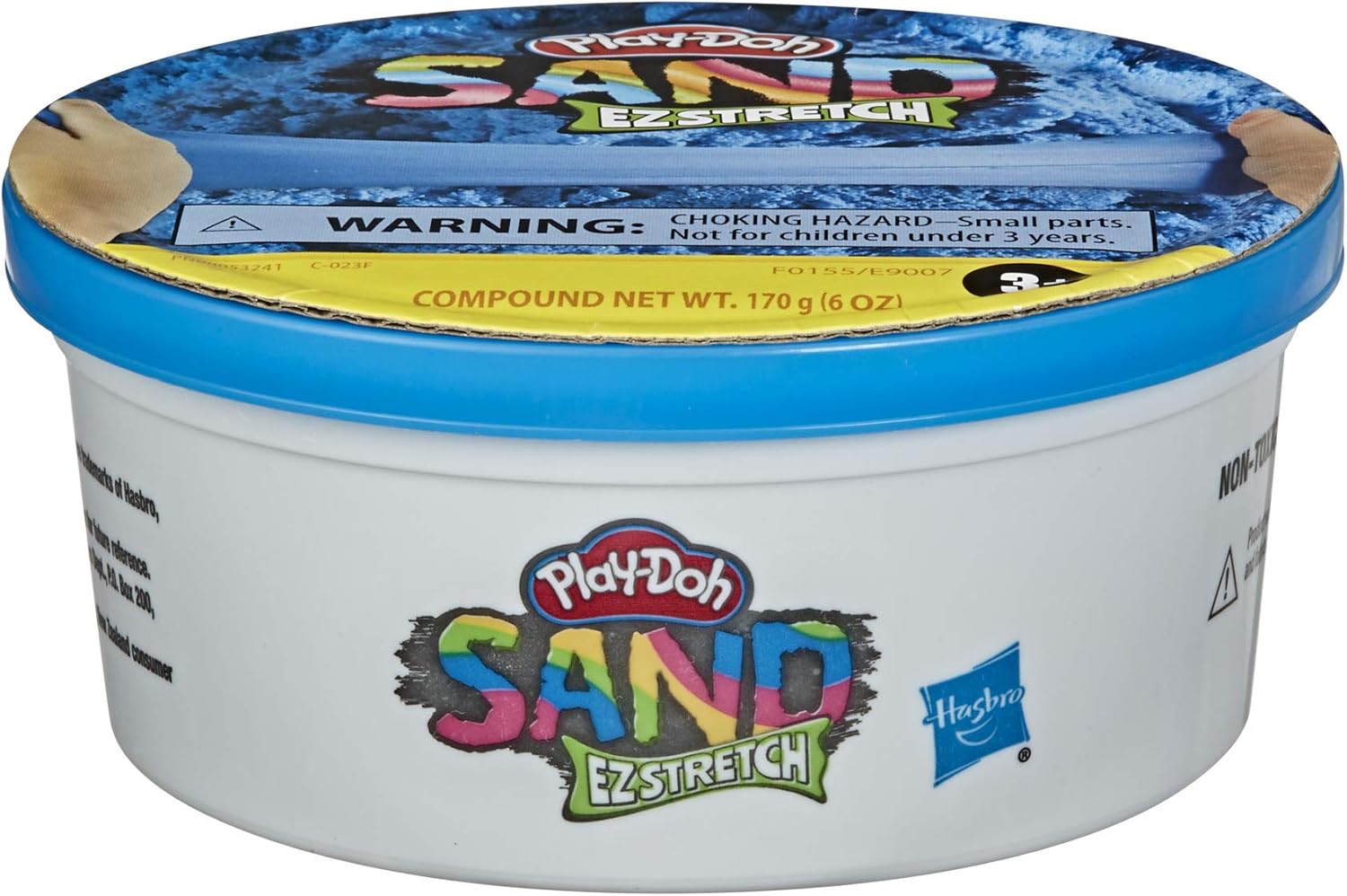 Amazon.com: Play-Doh Sand EZ Stretch Single Can of Blue Stretchable ...