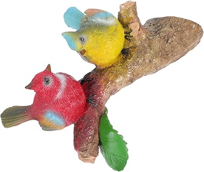 Amazon.com: Bits and Pieces - 'Pair of Cardinals' Tree Hugger - Yard Decorations - Whimsical ...