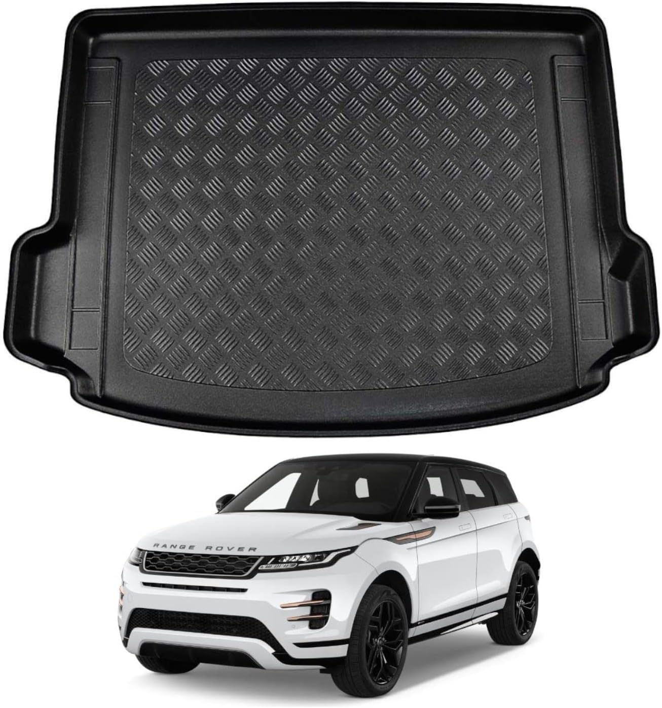 NOMAD Boot Liner for Range Rover Evoque 2019+ [L551] Recyclable Plastic ...
