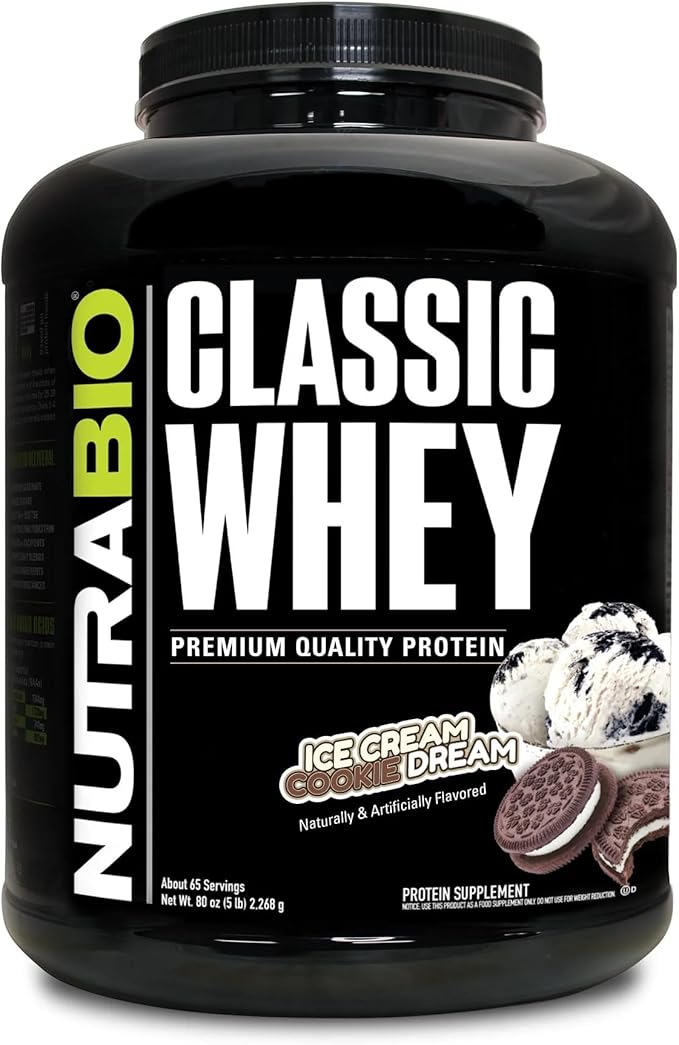 Amazon.com: NutraBio Classic Whey Protein Powder- Full-Spectrum Amino ...
