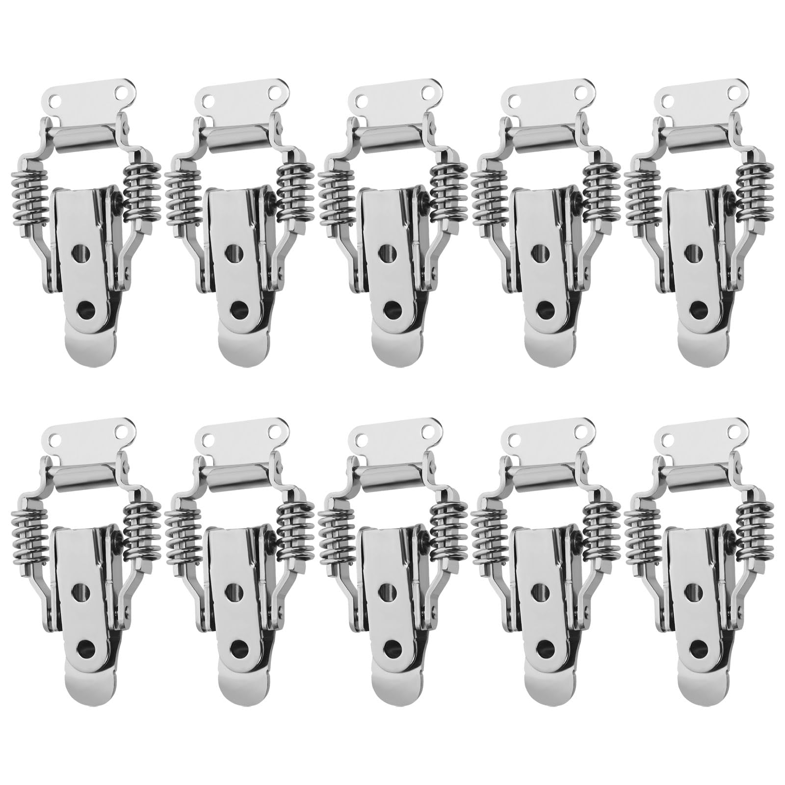 ECSiNG 10pcs 304 Stainless Steel Lever Lock Cap Lock Box Lock Lever ...