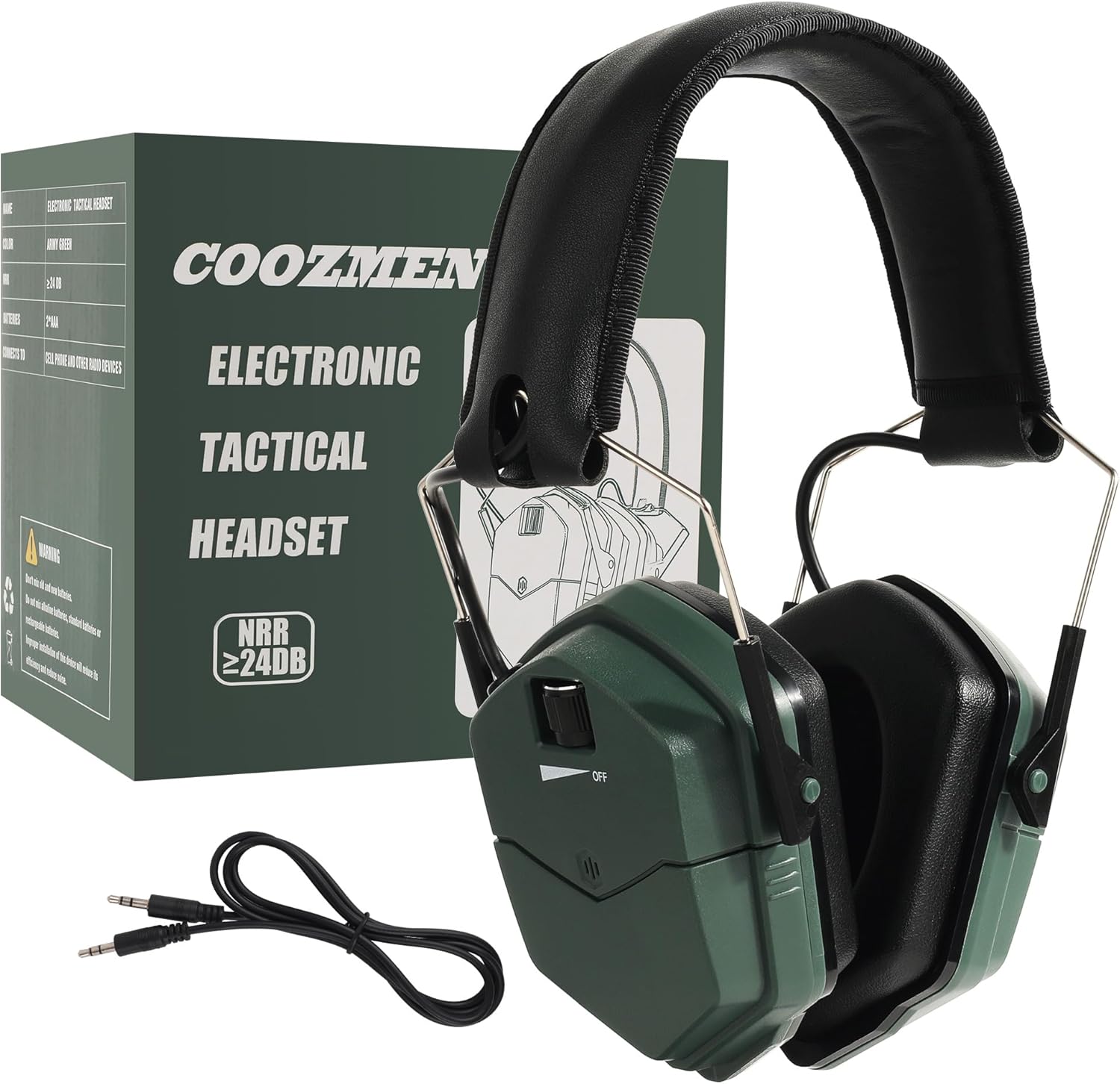 Electronic Shooting Ear Protection with Sound Amplification.Active ...