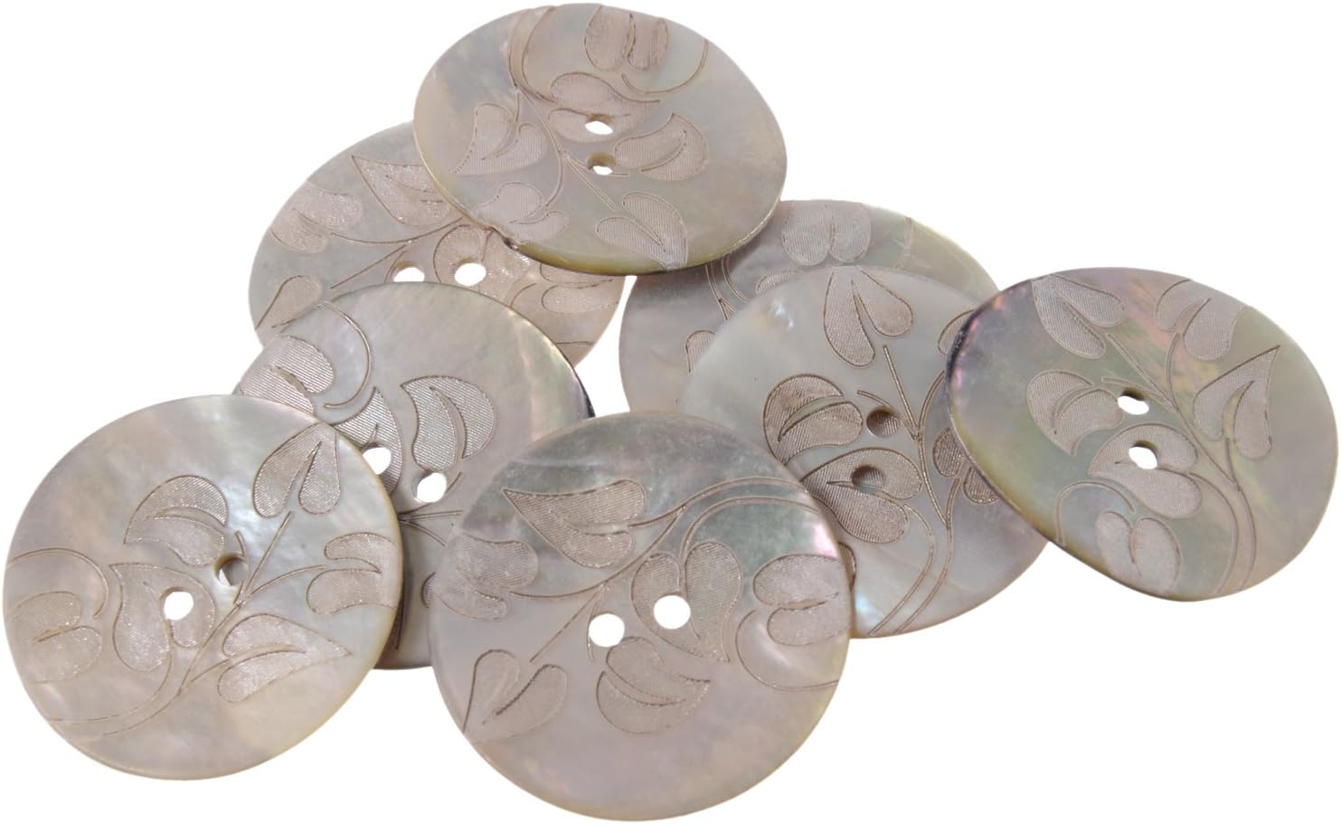 Amazon.com: Mibo Buttons & Accessories 8pcs Real Agoya Shell Button2 ...