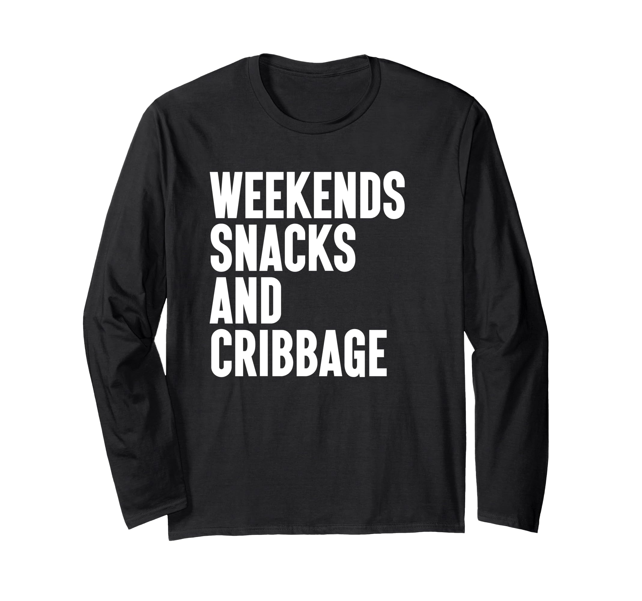 Amazon.com: Cribbage I Love Cribbage for Men and Women Long Sleeve T ...