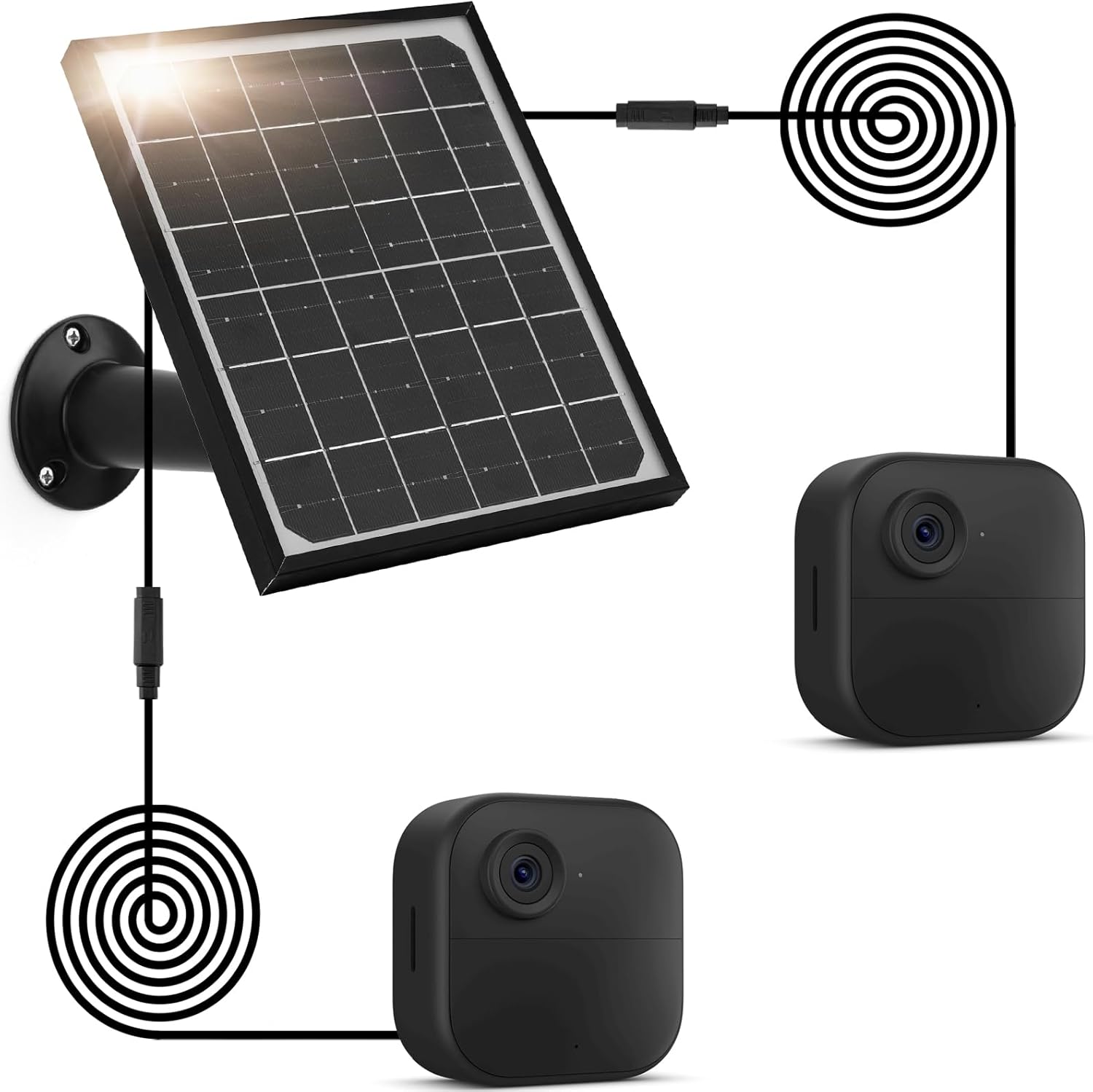 UYODM 5W Solar Panel Compatible with Blink Outdoor 4 (4th Gen)/(3rd Gen ...