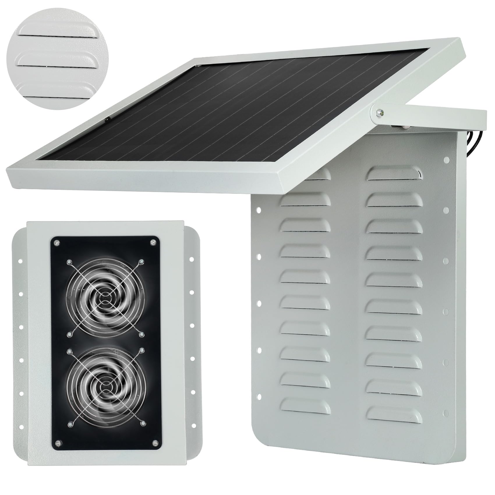 Snapklik.com : Solar Shipping Container Vent