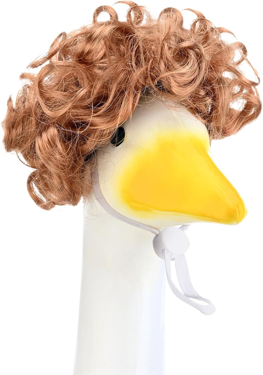 Amazon.com: Cute Porch Goose Braid Wig Porch Goose Outdoor Statues ...