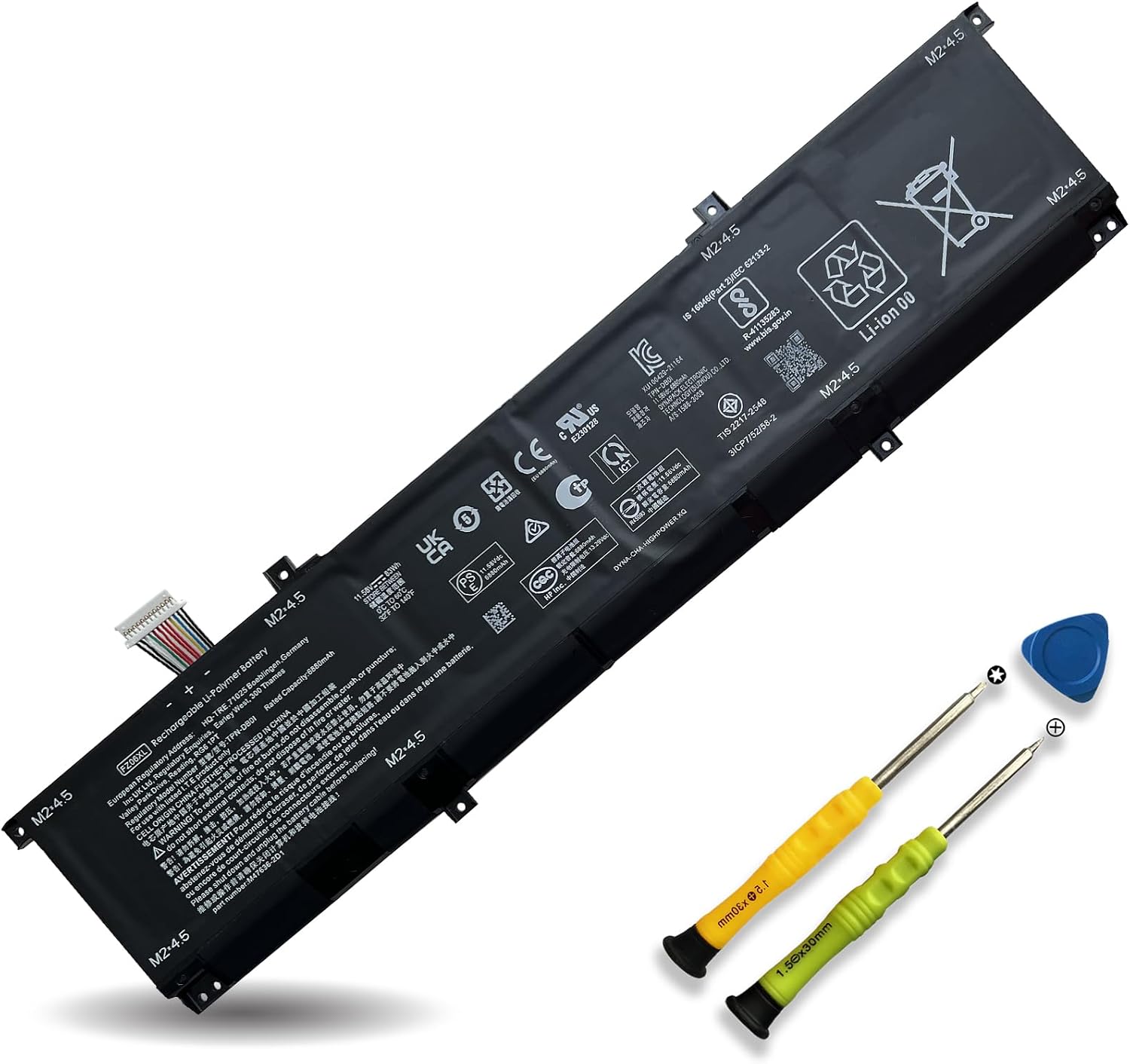 Amazon.com: Espacio FZ06XL M47636-2C1 Keyboard Battery Compatible with ...