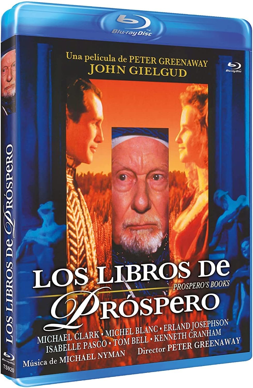 Prospero's Books (1991) Blu Ray: Amazon.co.uk: John Gielgud, Michael ...
