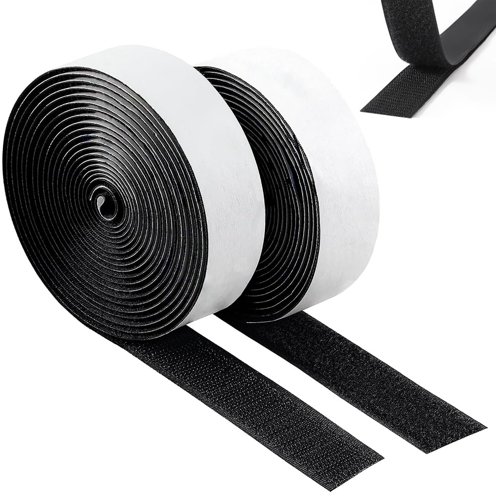 Hook and Loop Tape Aongray 2cm*5M Self Adhesive Sticky Roll Tape Double ...