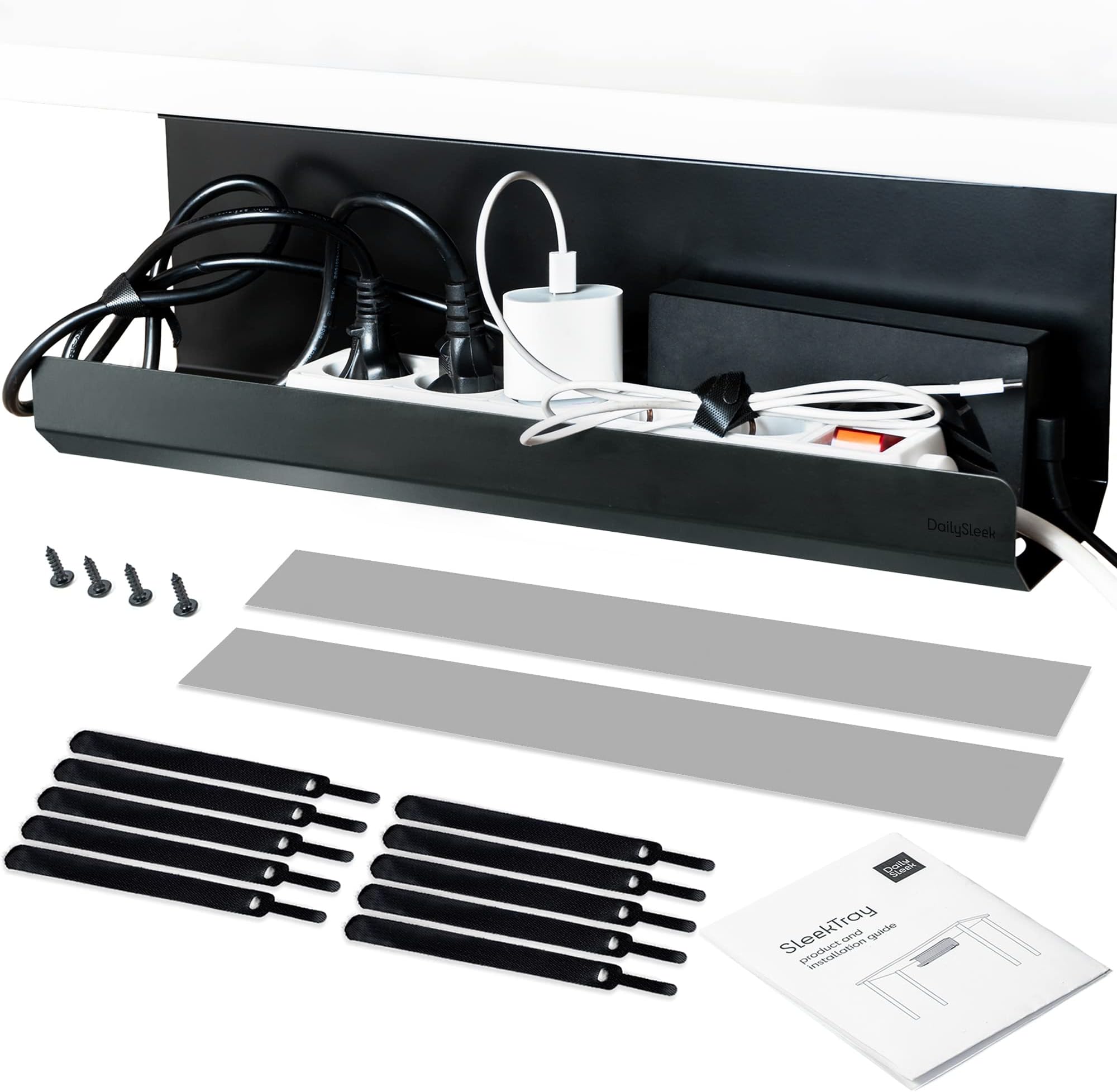 Amazon.com: Humanscale, Large - Under Desk Cable Management, Material ...