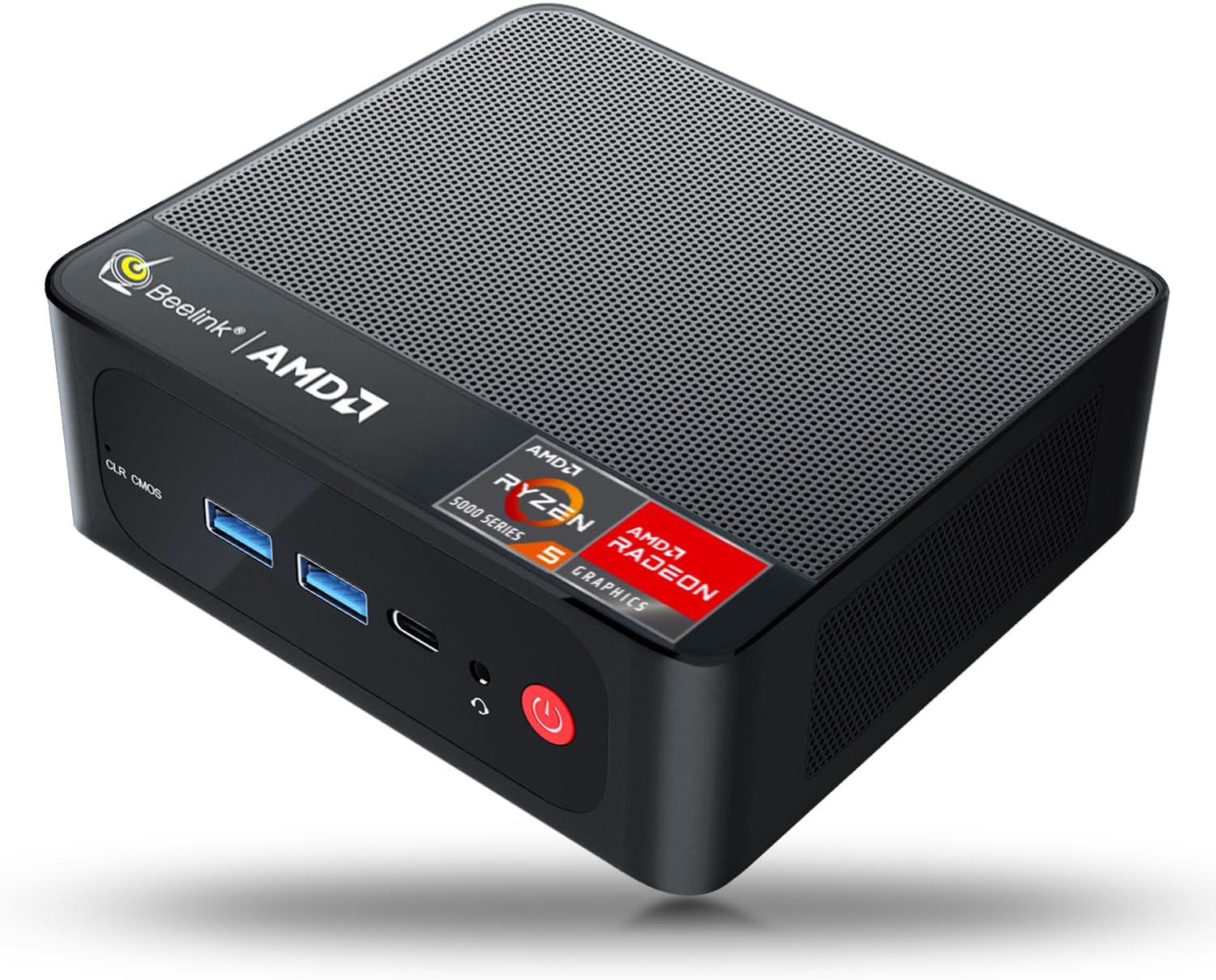 Beelink SER5 Mini PC,AMD Ryzen 5 5560U(6C/12T,up to 4.0 GHz),16G DDR4 ...