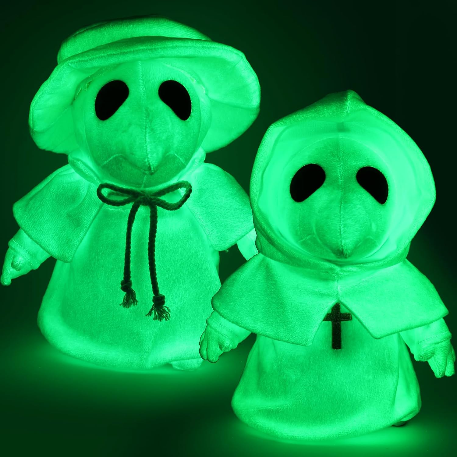 Amazon.com: HyDren 2 Pcs Christmas Plague Doctor Plush 12 Inch Doctor ...