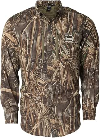 Amazon.com: Banded Badlander Camo Long Sleeve Hunting Shirt : Clothing ...