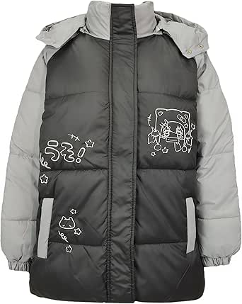Amazon.com: Cuteighteen Winter Coat Women Harajuku Cutecore Cartoon ...