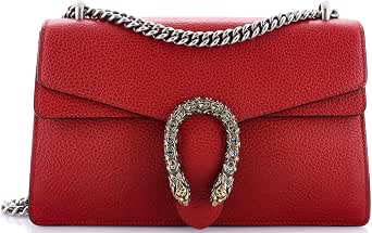 Amazon.com: Gucci, Pre-Loved Dionysus Bag Leather Small, Red : Amazon ...