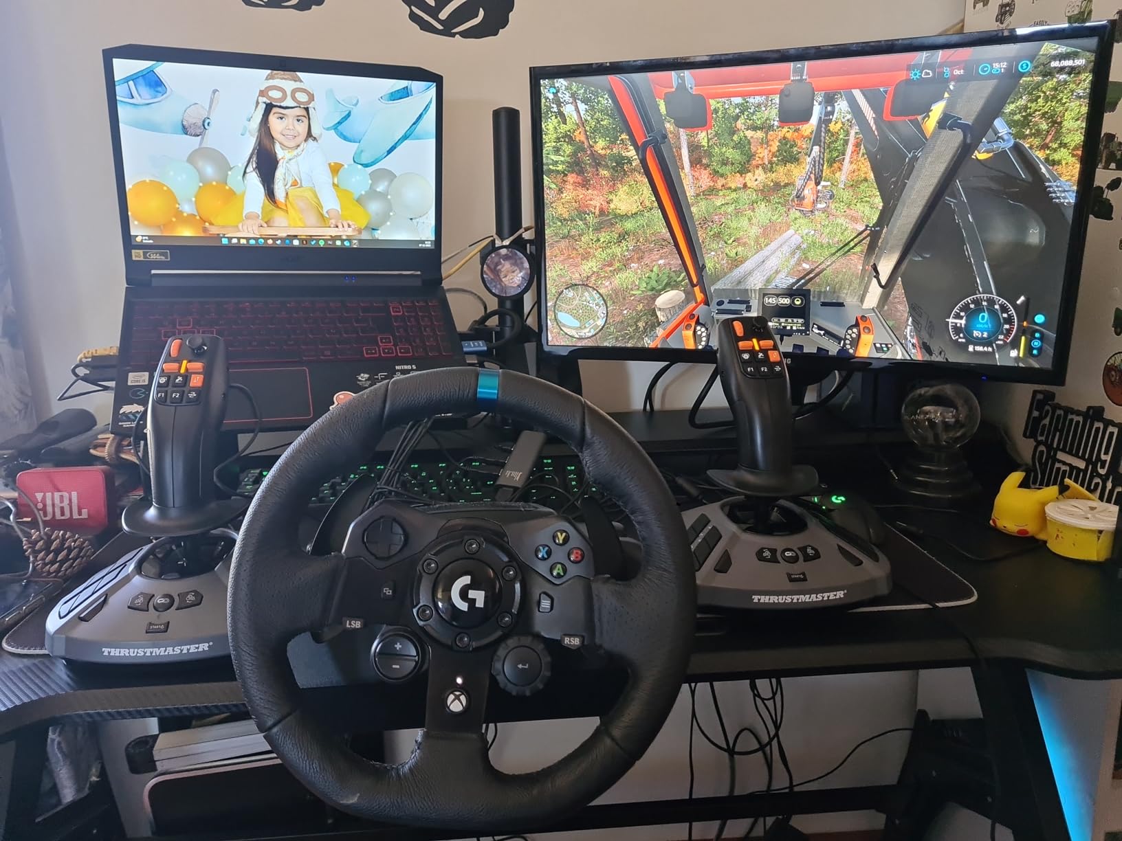 $17/mo - Finance THRUSTMASTER SimTask Farmstick, 3-Axis Joystick for ...