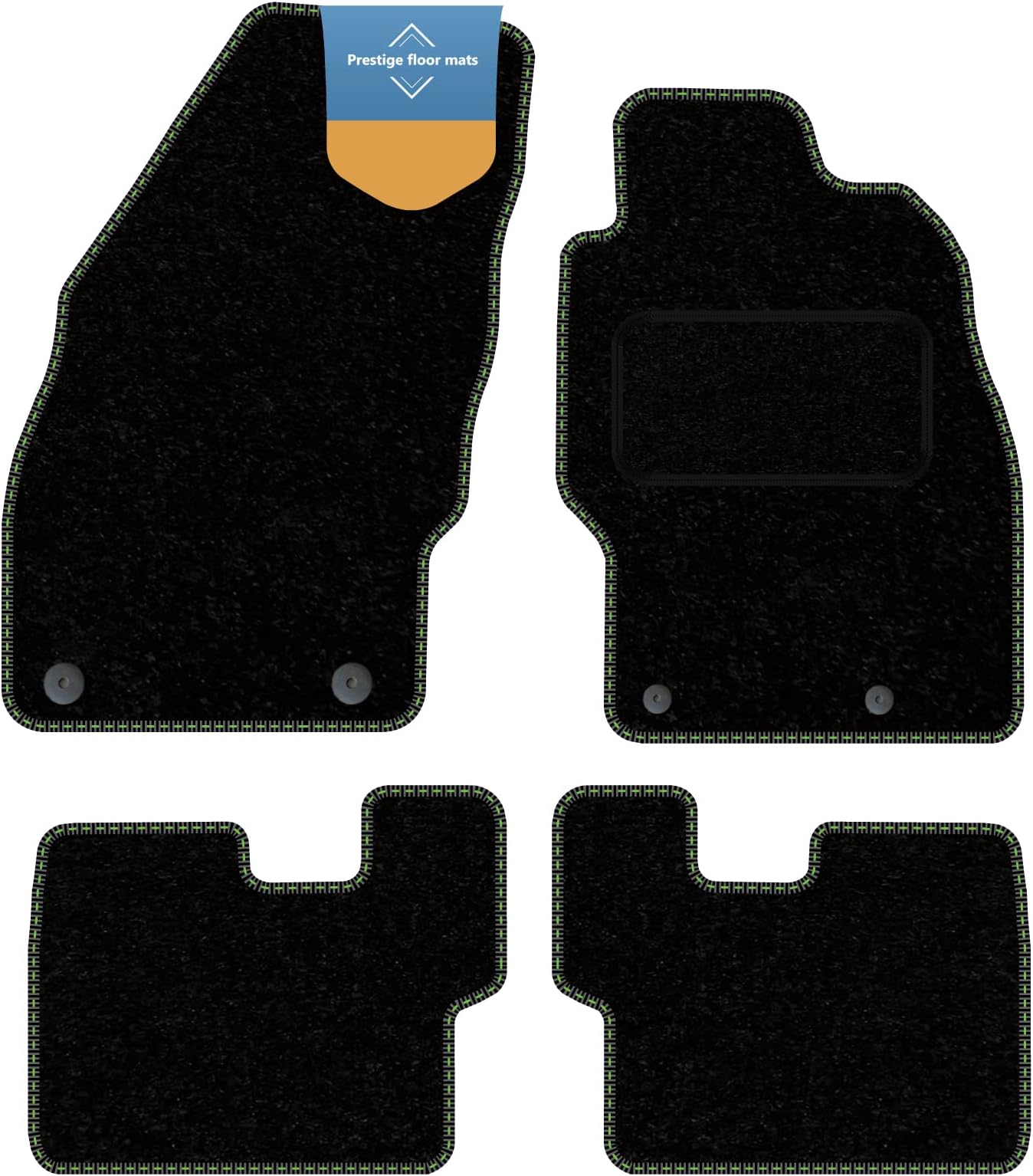 Prestige Mats, Fully Tailored Car Floor Mat Fits CORSA 2006-2018 ...