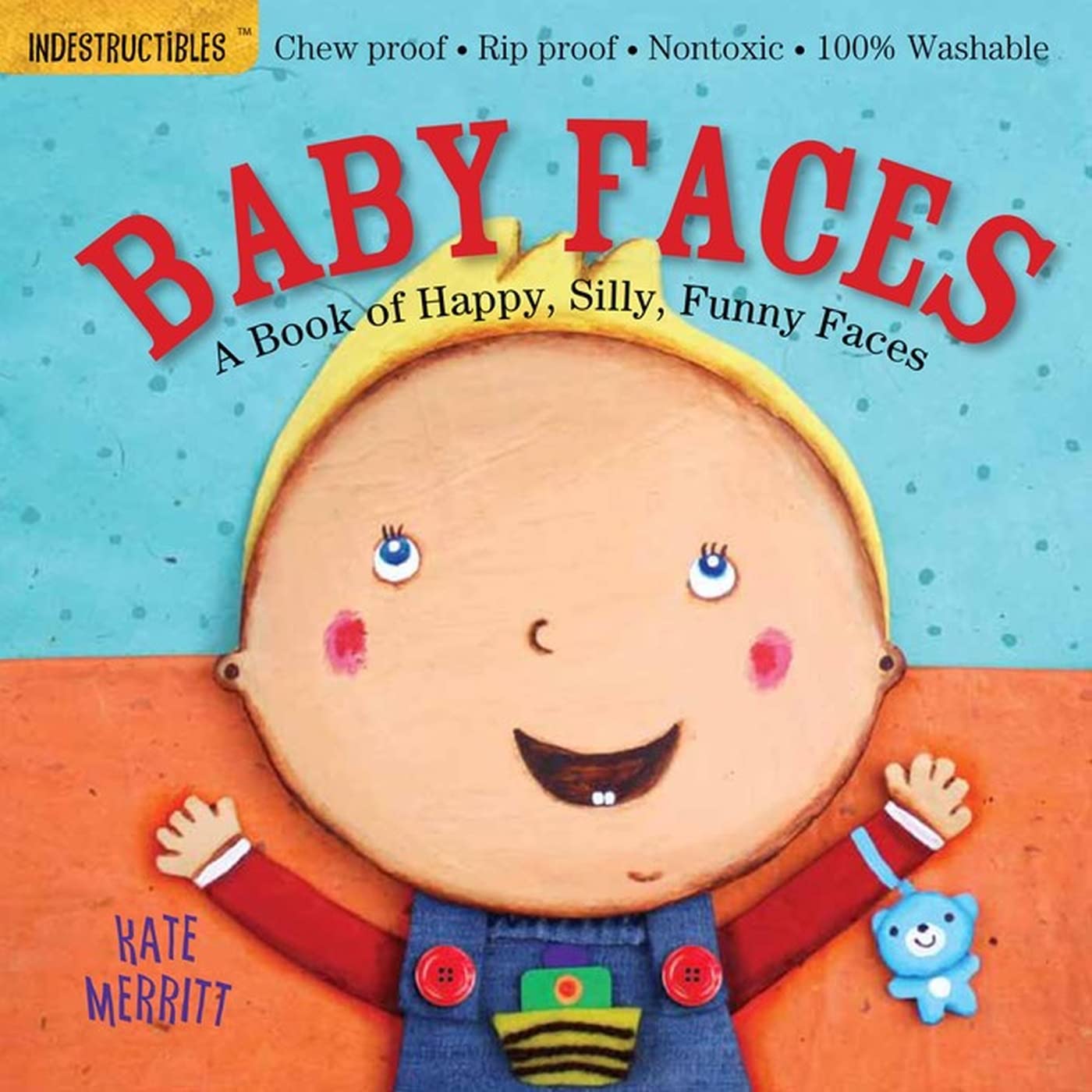 Indestructibles: Baby Faces : Merritt, Kate: Amazon.in: Books