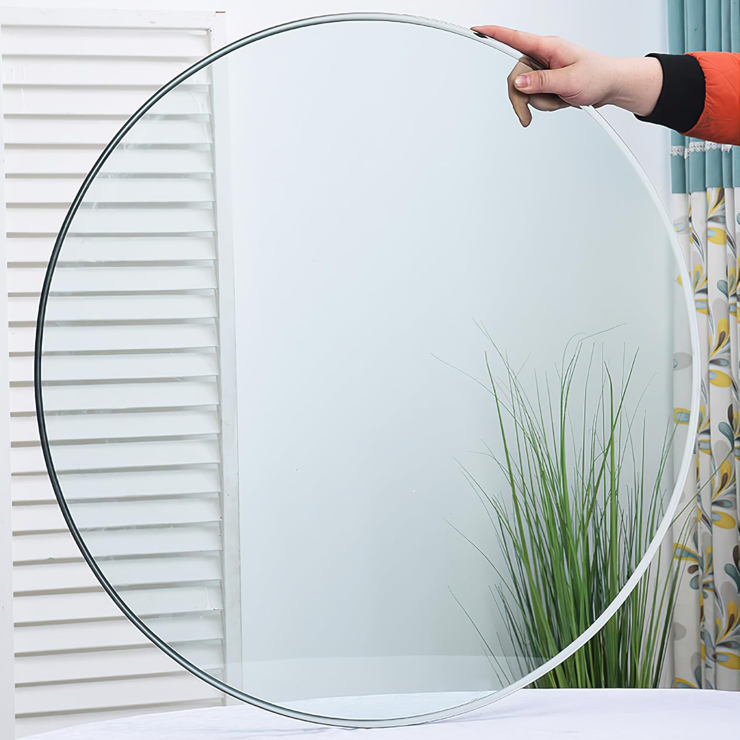 Amazon.com - TesNus 48" Clear Round Glass Table Top, 2/5" Thick ...