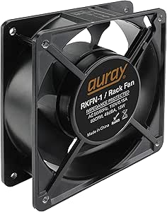 Amazon.com: Auray RKFN-1 Rack Fan with Power Cord : Musical Instruments