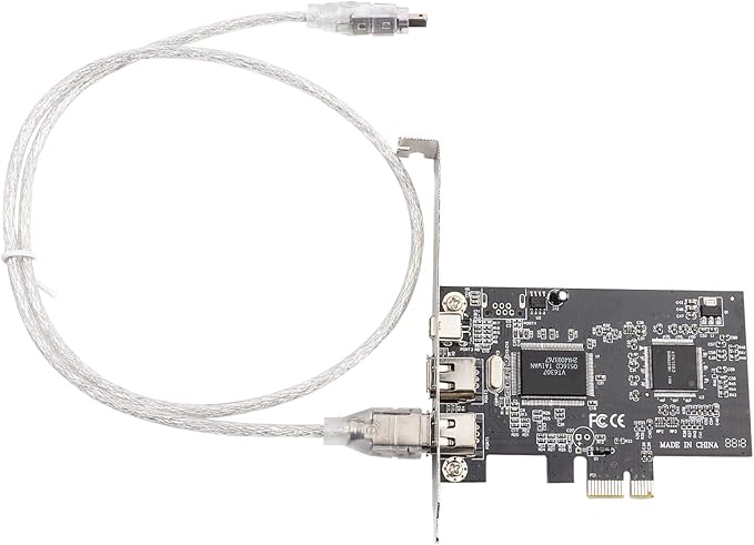 Amazon.com: ASHATA PCIE Firewire Card, PCIE 1394A Firewire Expansion ...