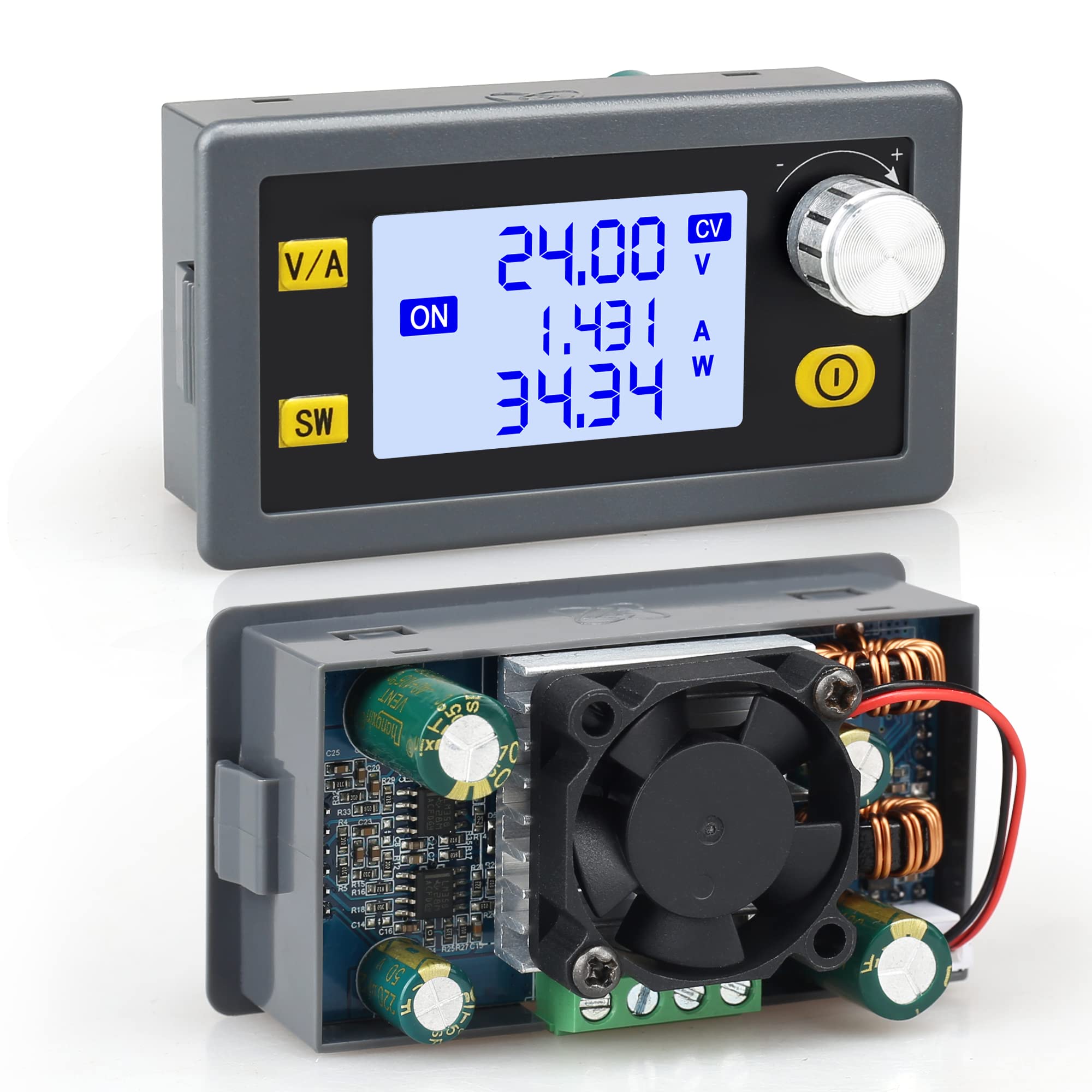 Buy XY-SK80H Adjustable Buck Boost Converter 5-36V to 0.6-36V/ 0-5A ...