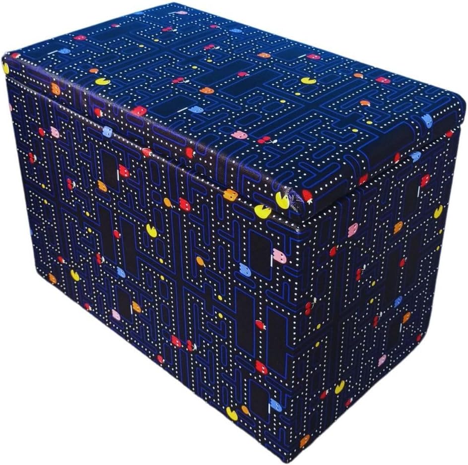 Puff Baú Infantil Guarda Brinquedos(GAME) : Amazon.com.br: Casa