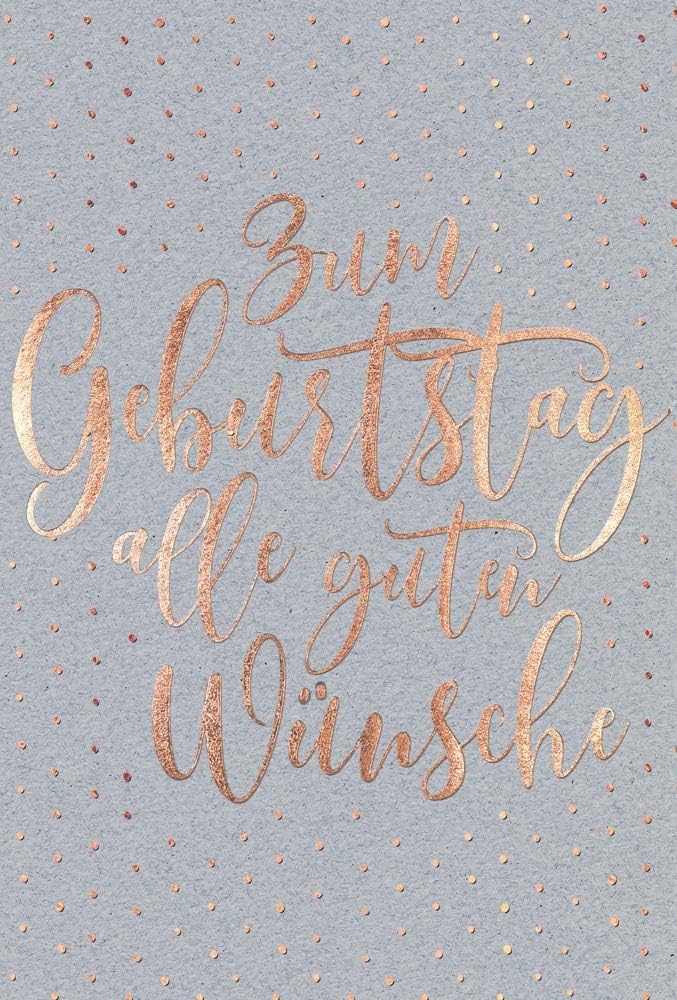 Geburtstagskarte alle guten Wünsche | Glückwunschkarte zum Geburtstag ...
