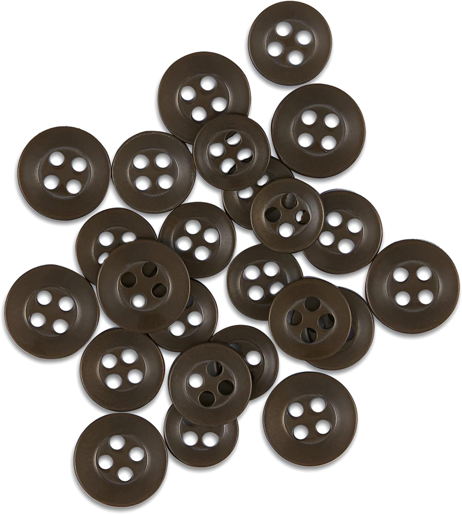 Amazon.com: Ecru, Brown and Grey Watercolour Buttons - Horn Buttons for ...