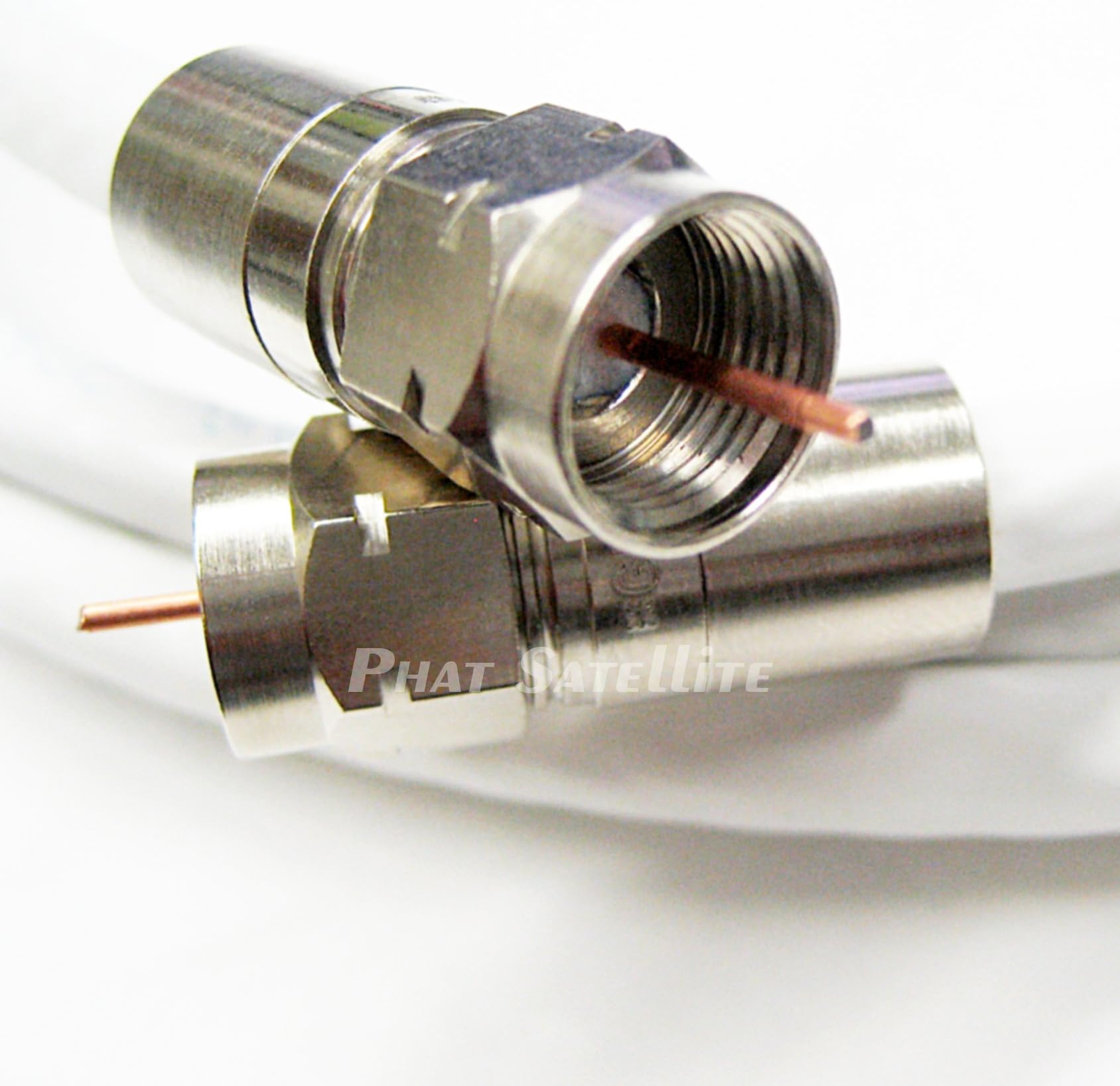 Amazon.com: RG6 Coaxial Cable 60ft (White) - Made in USA - UL ETL cm ...