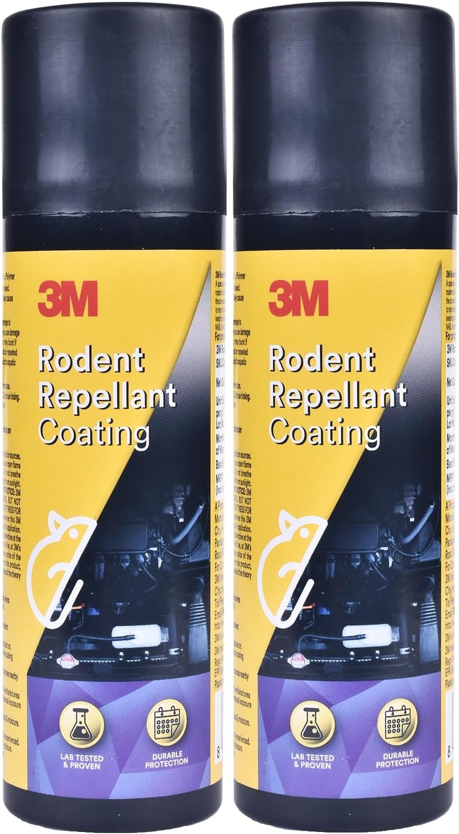 3M Rodent Repellent Coating Spray, Prevents Rat Bites in Engine Parts ...