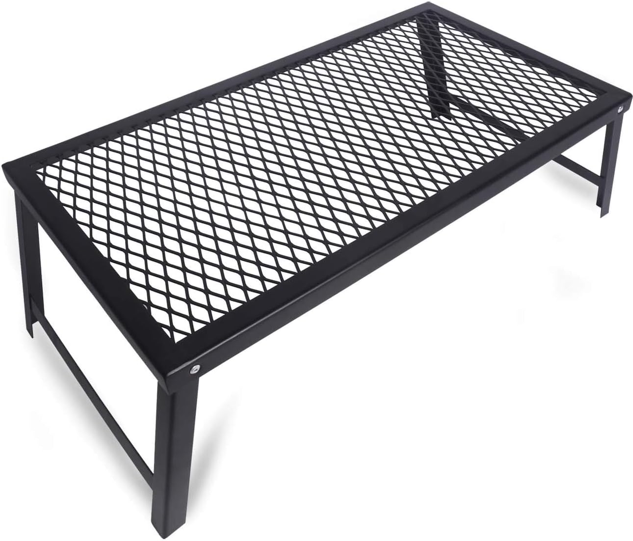Amazon.com : Campfire Grill Grate Over Fire Pit, Folding Campfire Grill ...